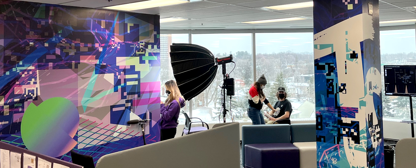Video Shooting in Progress | Quantropi