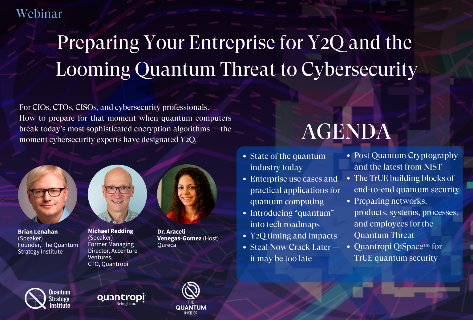 Enterprise | Webinar to Prepare for Quantum Threat
